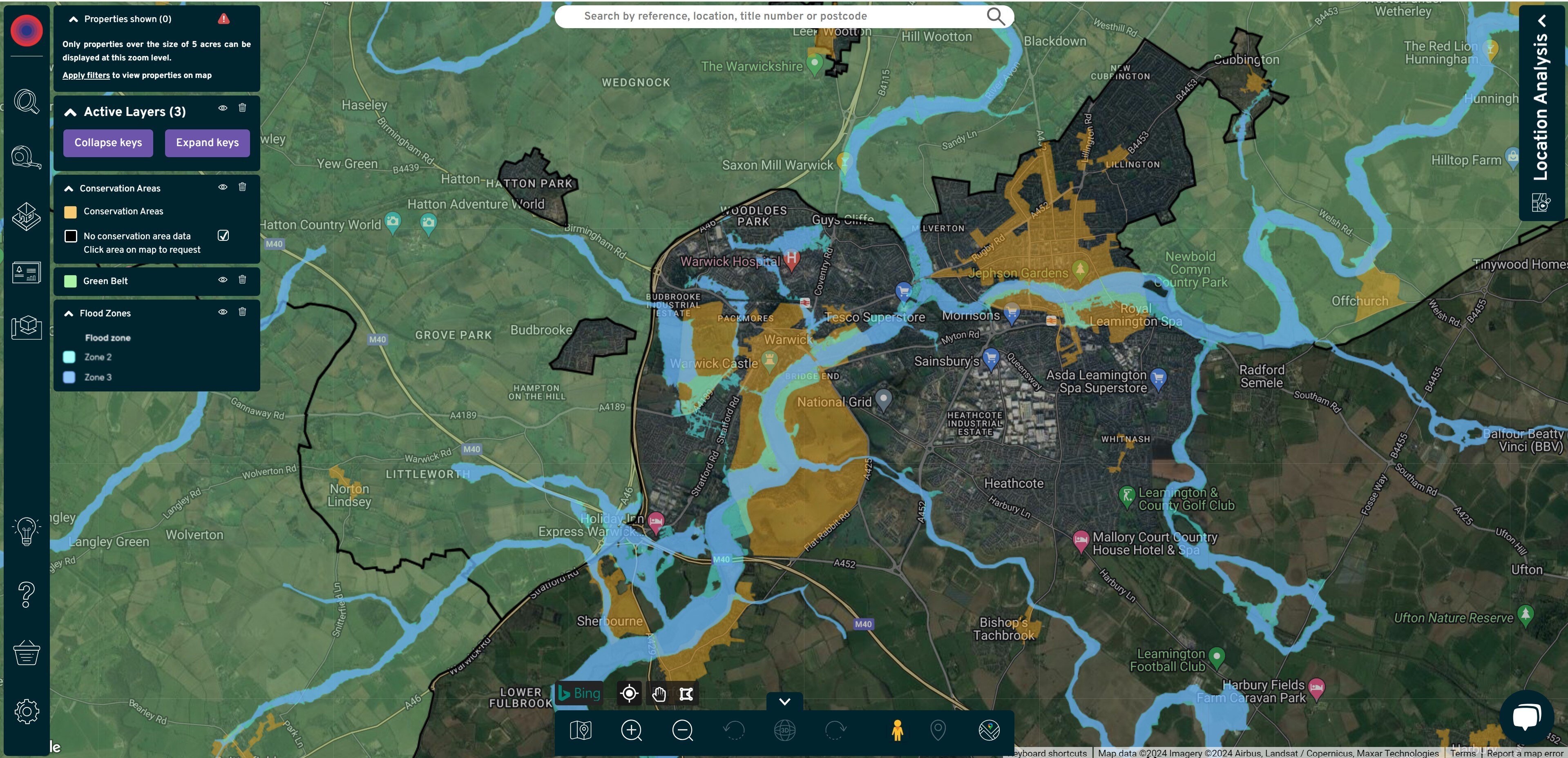 Nimbus | Feature - Planning constraints